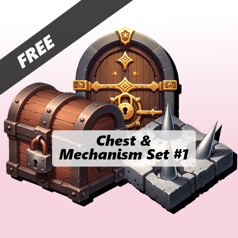 Chest & mechanism Set #1 free version by TrulyMalicious