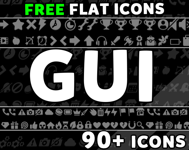 Free icon pack Flat 2d by Praan