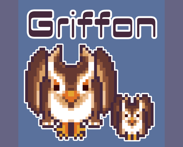 [Free] Griffon - parent and child by RyoJohno