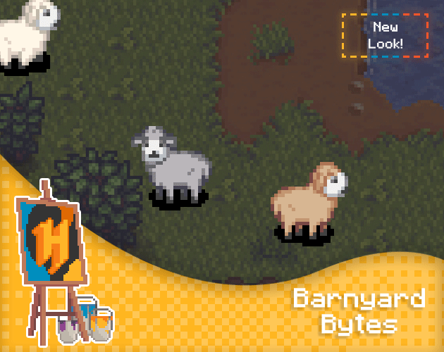 50% off! - Pixel Art Animals - Barnyard Bytes by HarbingerSh