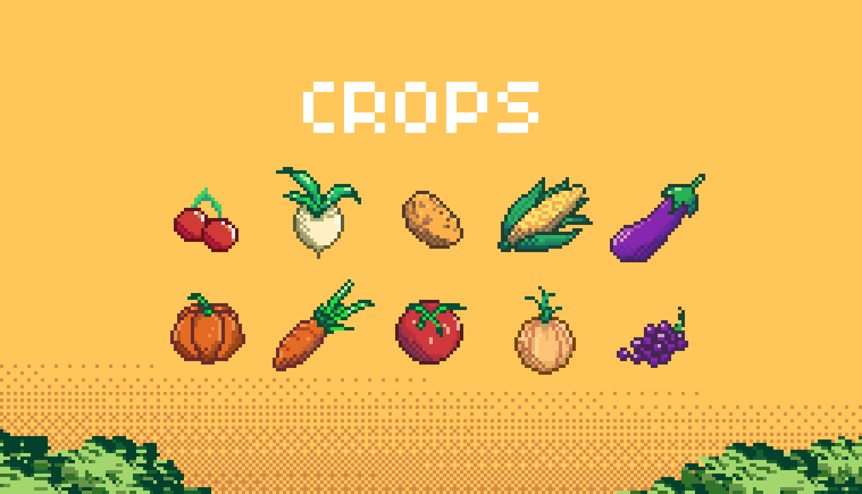 Crops Free Sprite (Commercial and non - commercial) by Itsumi Len