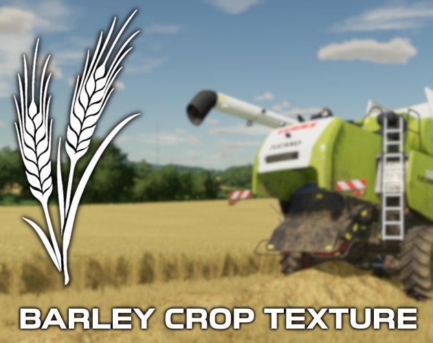 FS22 Barley Crop Textures by BulletBill