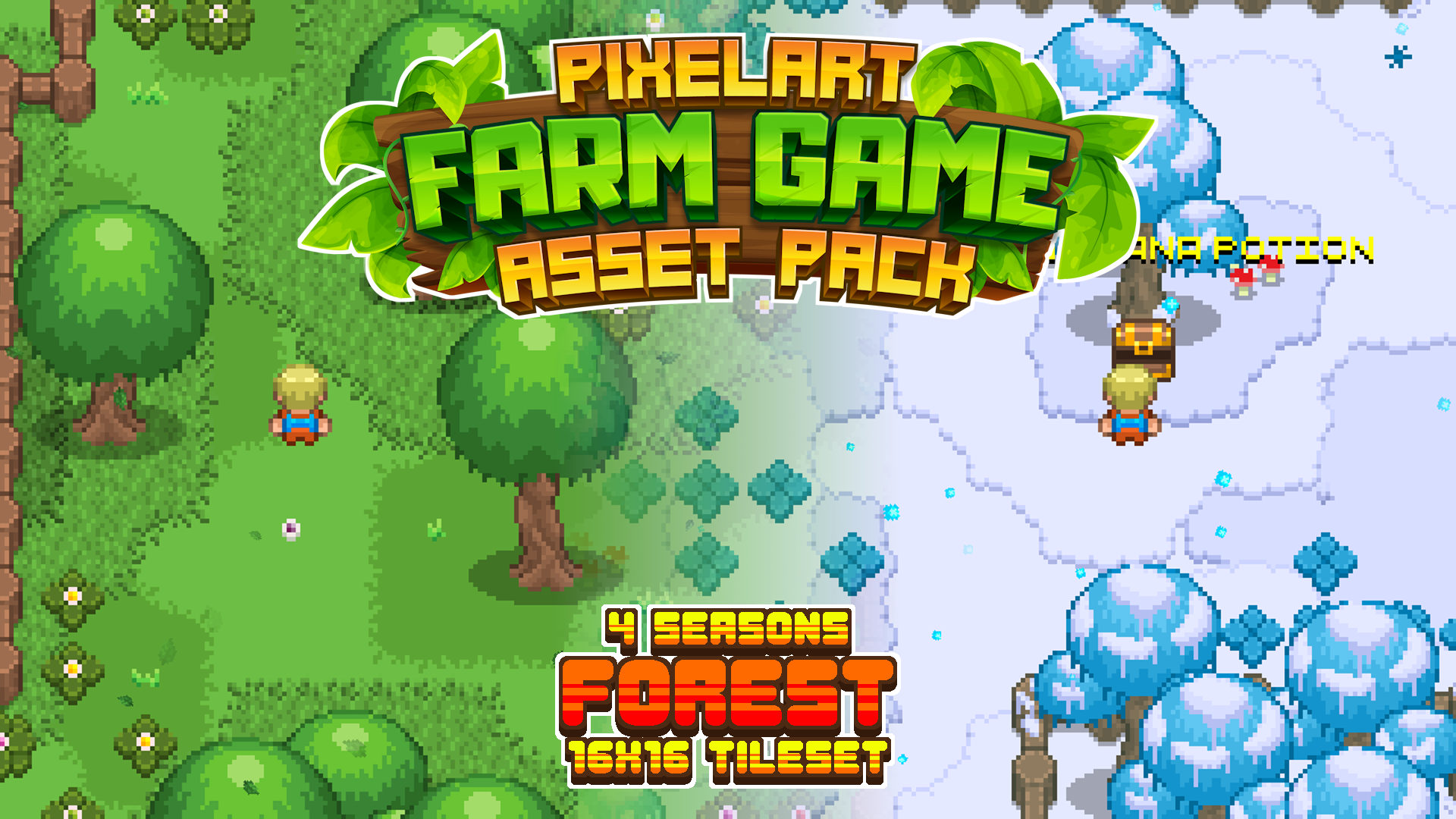 25/03/10 - Added Shadow Puddle (RPG Maker) - Forest Tileset 4 Seasons ...