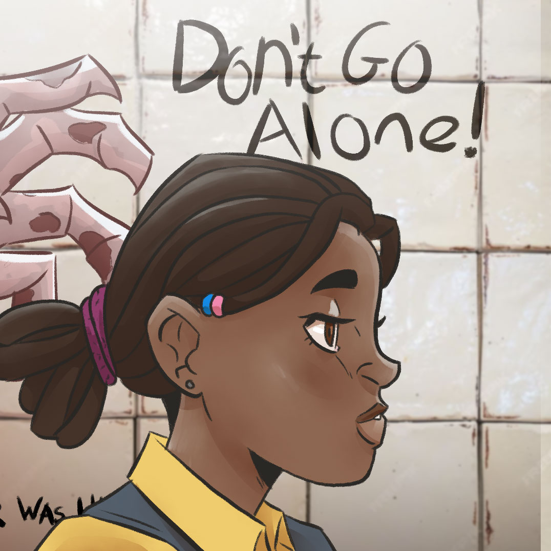 Don't Go Alone! by CaptainMaladroit