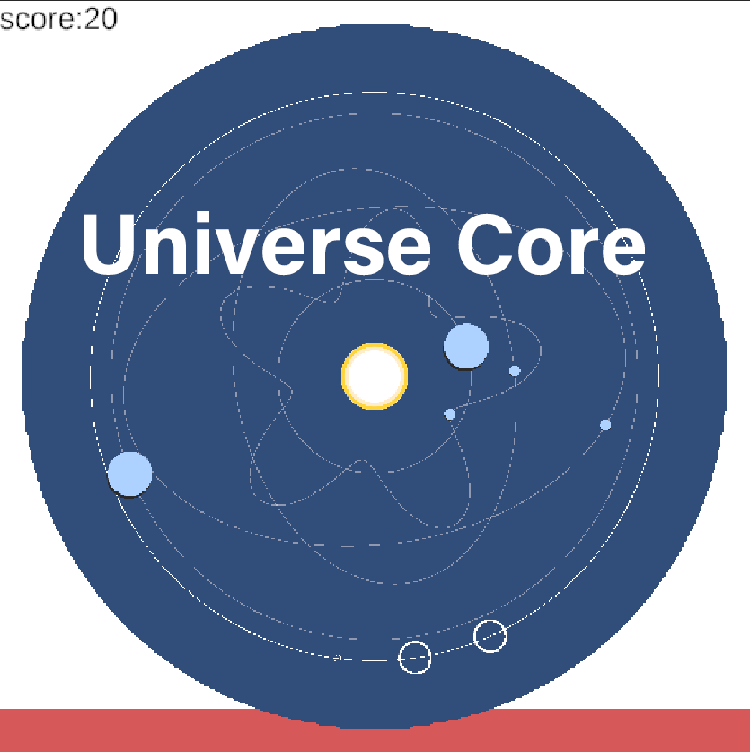 Universe Core by api-rei for Game Off 2023 - itch.io