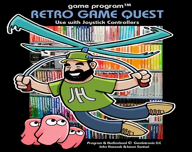 Retro Game Quest for the Atari 2600 by John Hancock