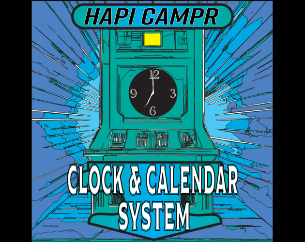 Clock & Calendar System GameMaker Studio 2.3 by Hapi Campr