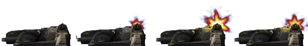 FPS Gun Sprites by Rekkimaru