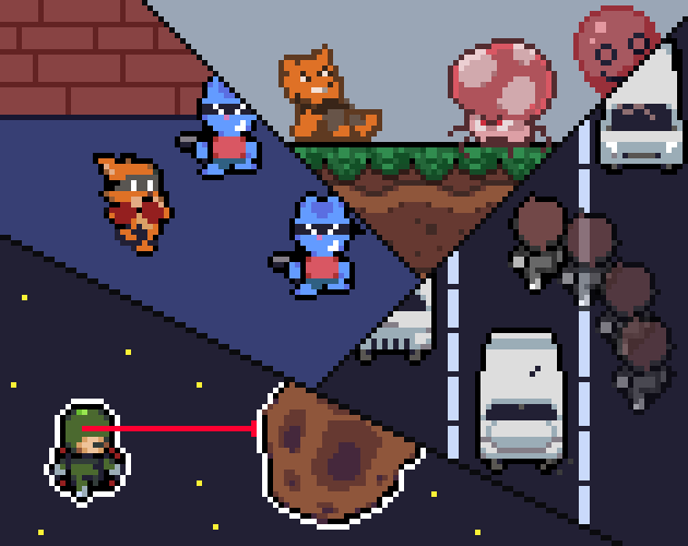 The Pixel League: 20 seconds edition by samu1407, L3m0n_P13, IainMc