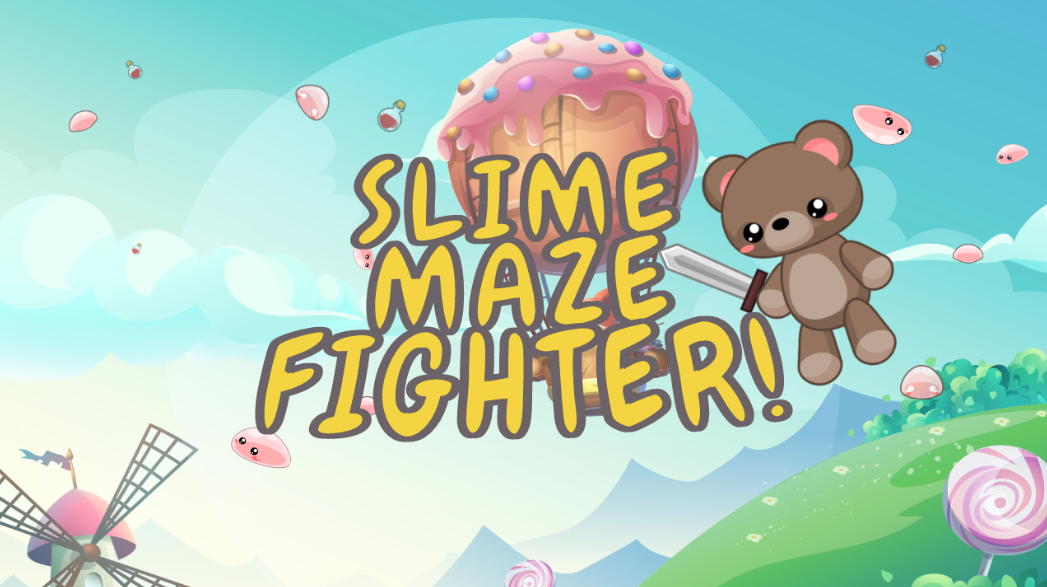 Slime Maze Fighter! (C++) by Pimkamonw
