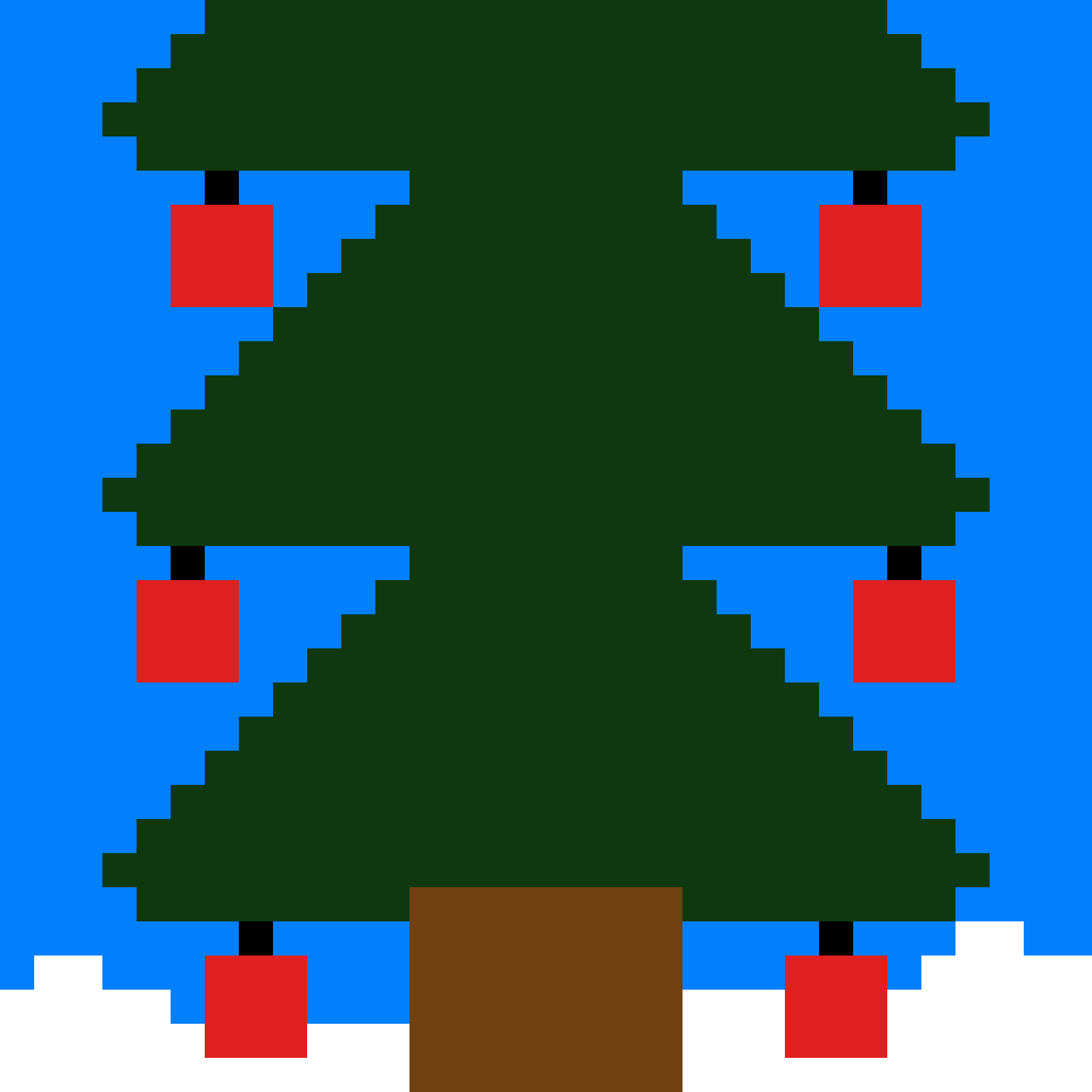 Simple Christmas Tree by Delnika