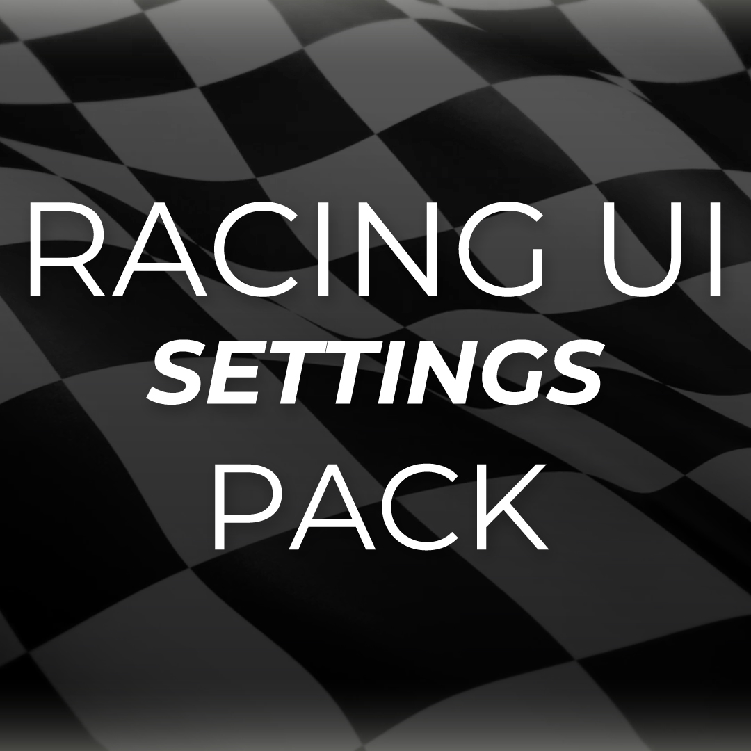 Racing UI Settings Pack by Abstergo Design