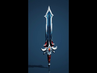 Voxel Epic swords by VoxelGameAssets