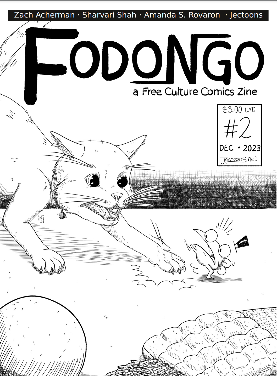 Fodongo: A Free Culture Comics Zine #2 by jectoons