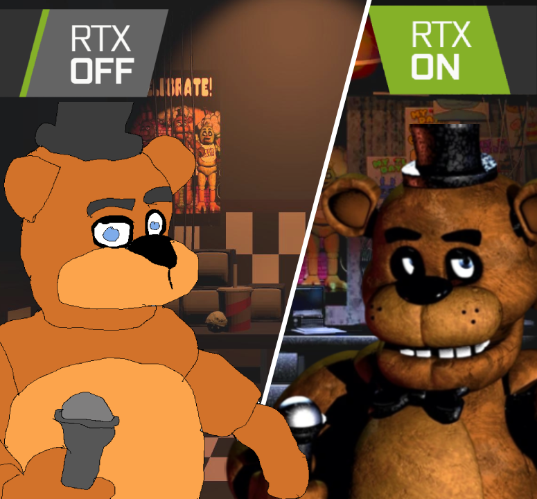 Five Nights At Freddy's PAINT by Alextintor