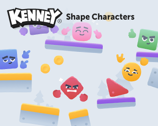 Shape Characters by Kenney (Assets)