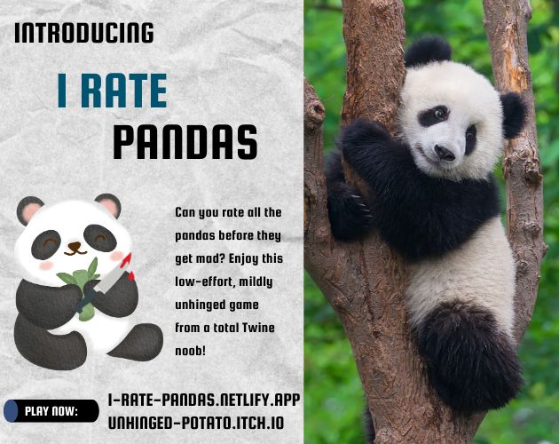 I Rate Pandas By 9liveslabs