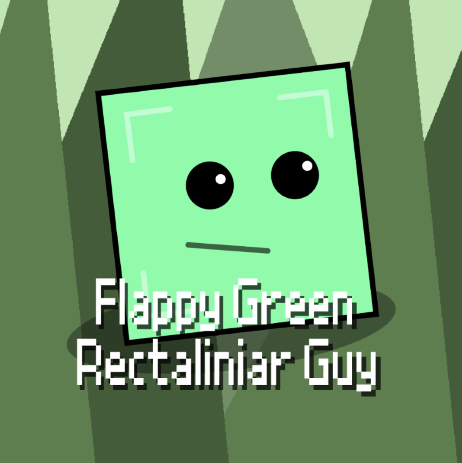Flappy Green Rectaliniar Guy by 84rwgamer101