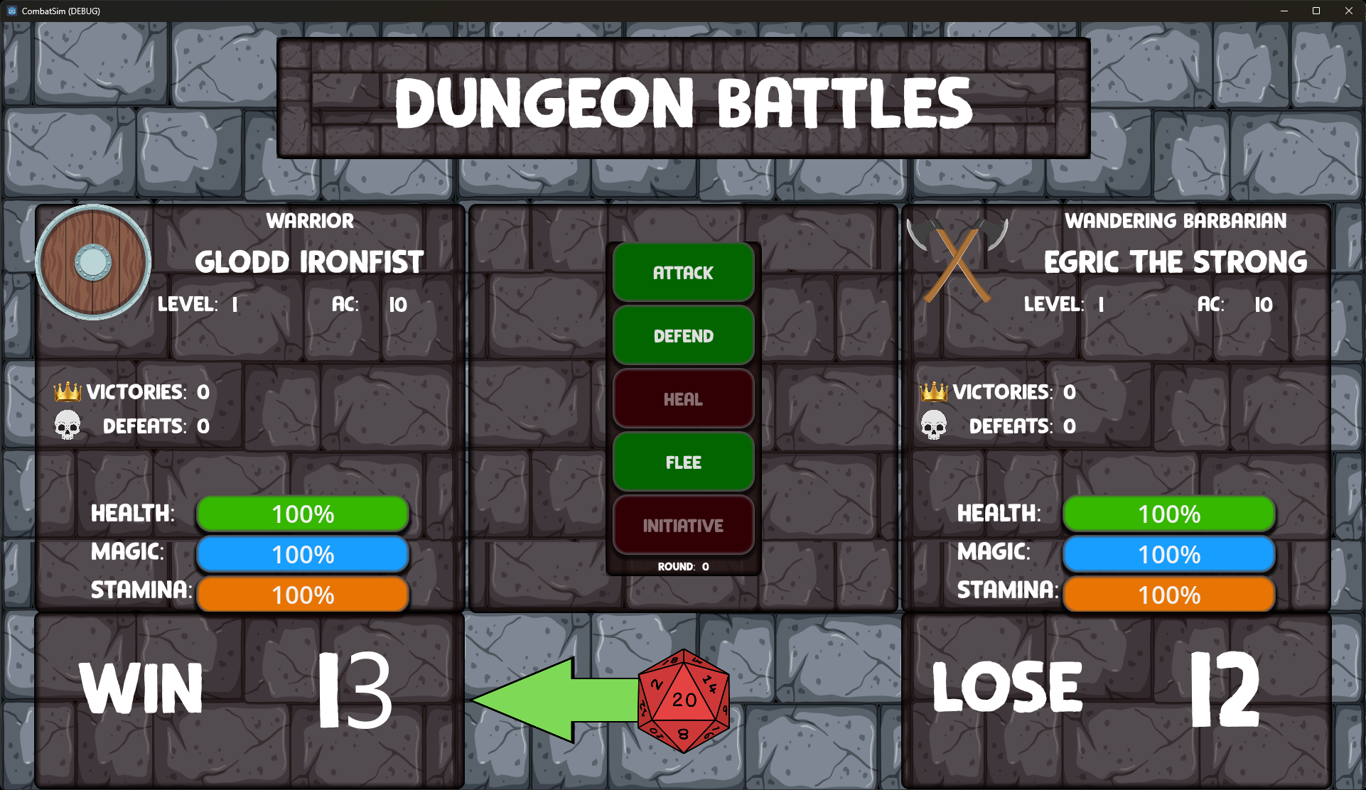 Dungeon Battles by ProfitzTV