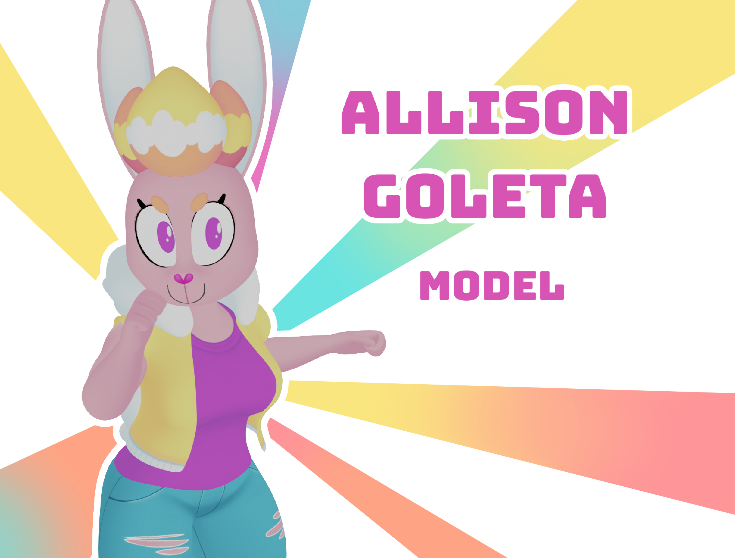 Allison Goleta 3D Model by Squidney