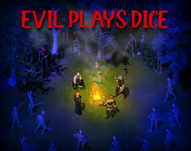 Evil Plays Dice by Woj99