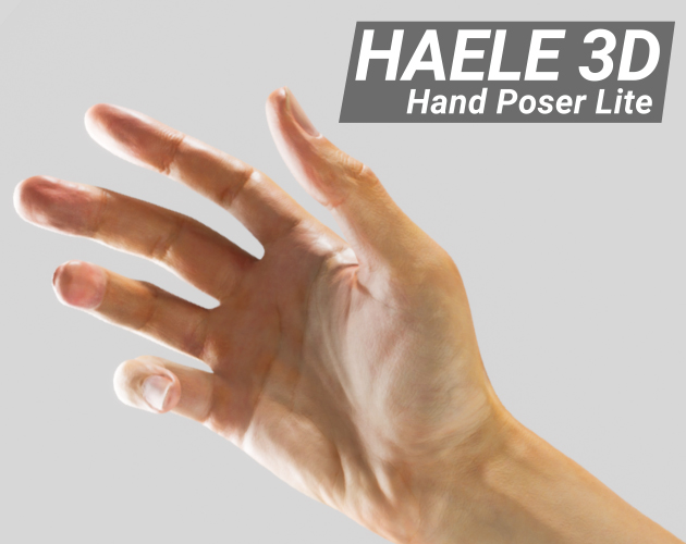 HAELE 3D - Hand Poser Lite - Demo by Ige Olwen