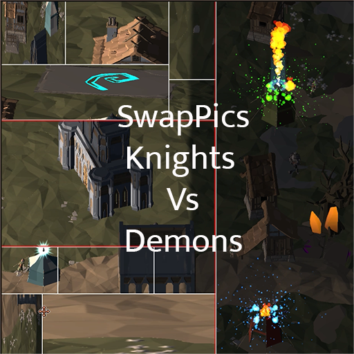 SwapPics: Knights vs Demons by AntHillPlan