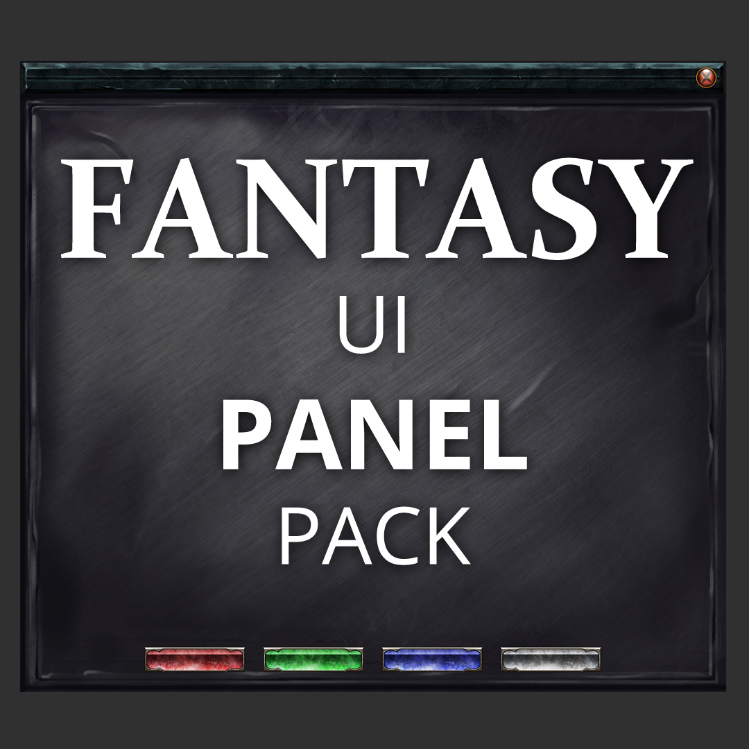 Fantasy UI Panel Pack by Abstergo Design