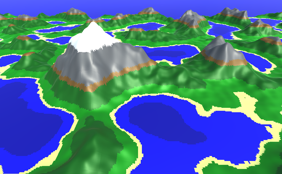 A Very Simple 3D Map Generator by Blaze64