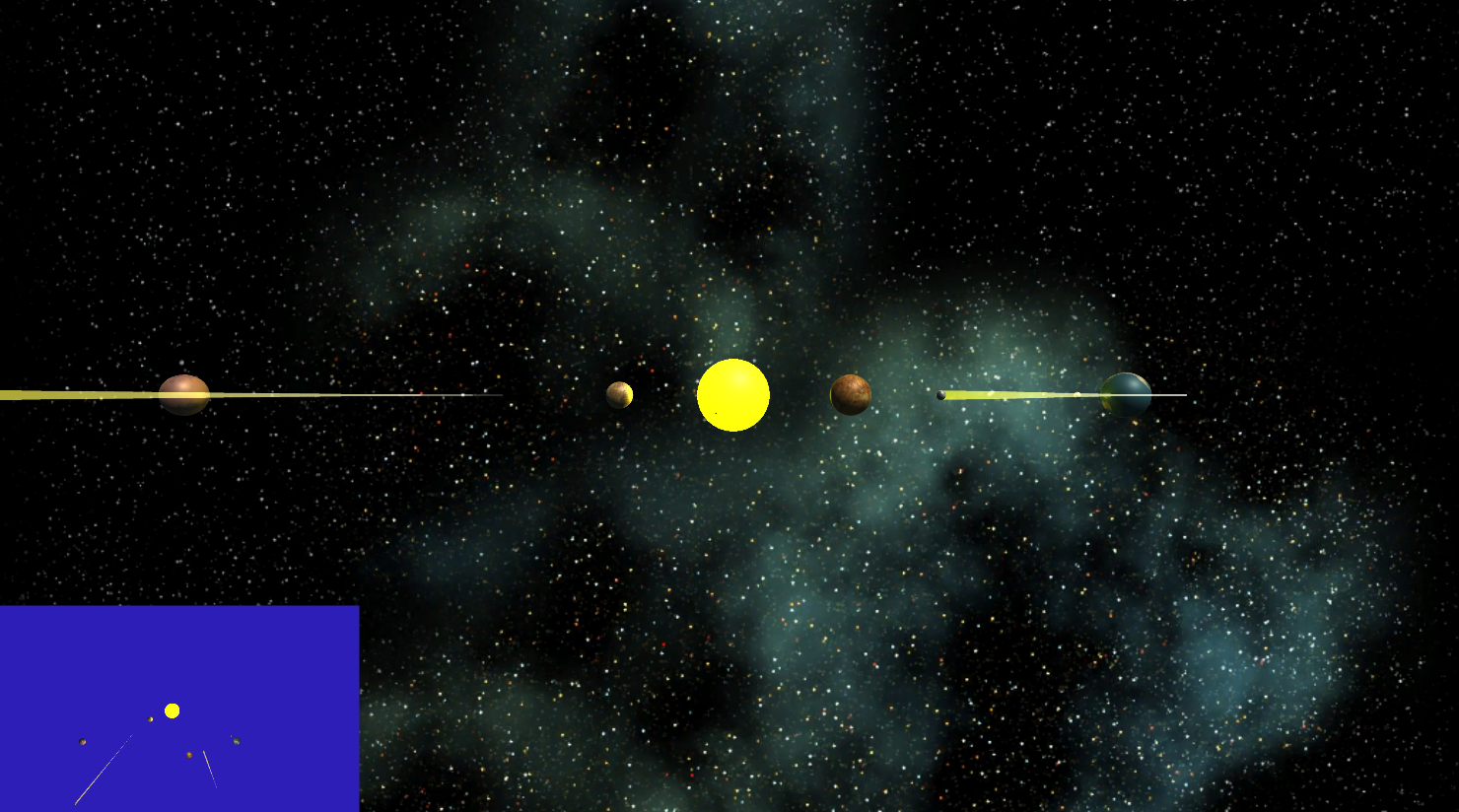 Solar System Simulation by imhuzaifah