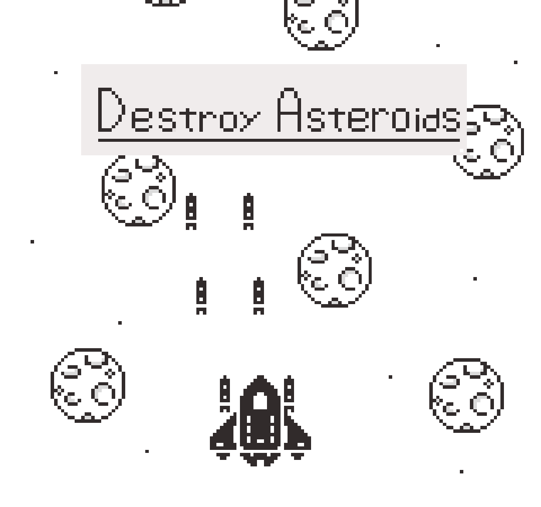 Destroy Asteroids by luansilveira-dev
