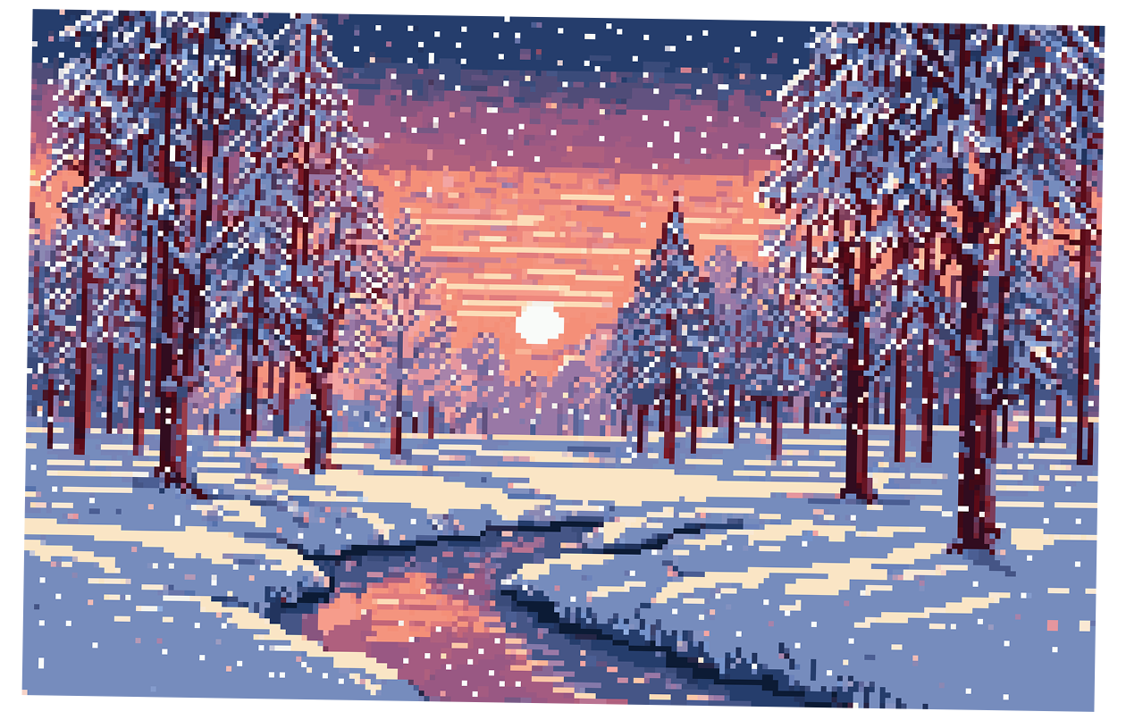 8 beautiful Christmas Backgrounds Assets (Snow, Christmas trees ...