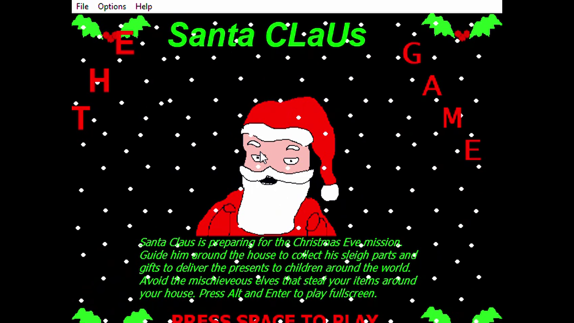 The Santa Claus Game by Richard Briscoe