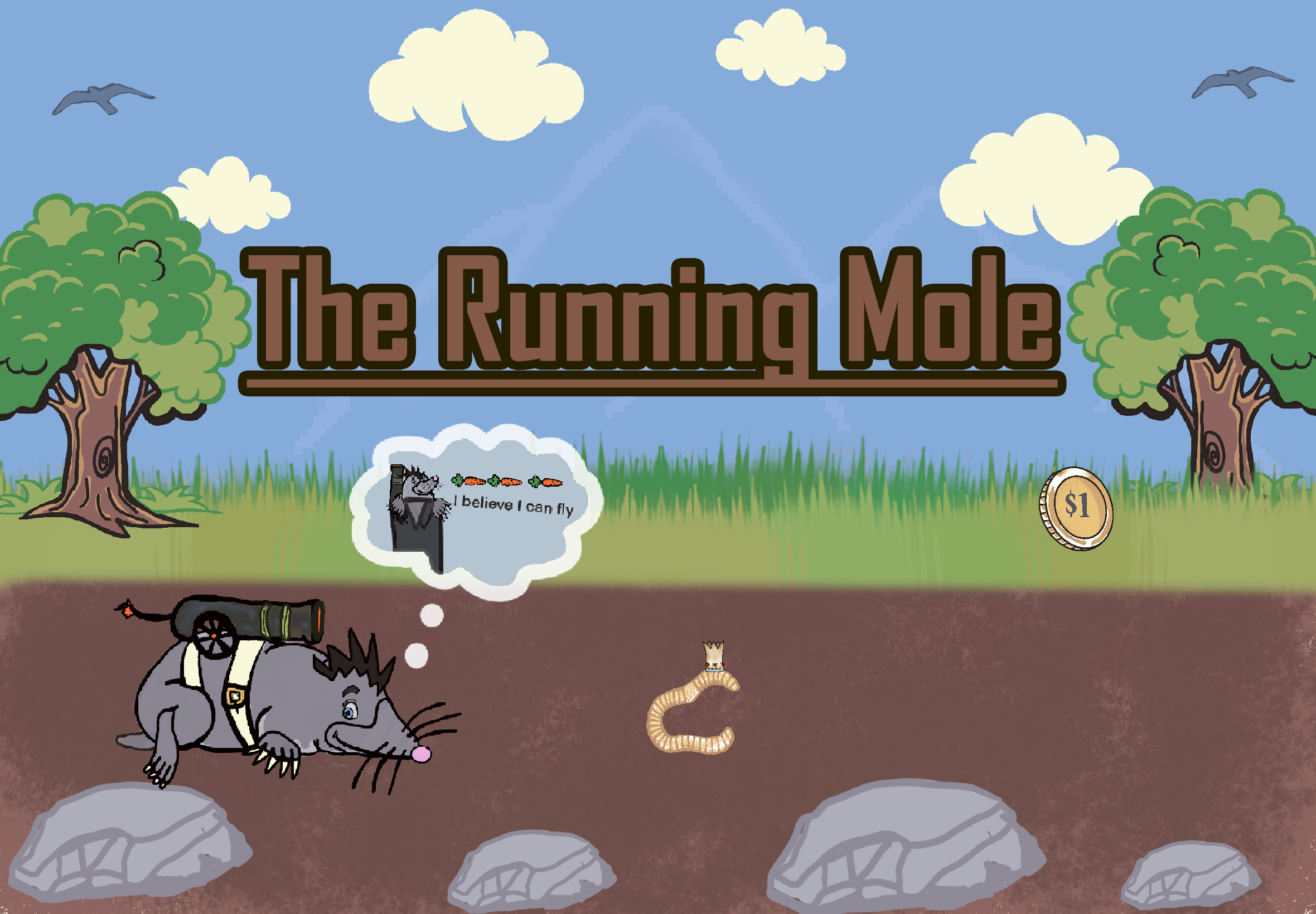 The Running Mole by TeamKrakenHunters, Retro, Renee Pollet, tara.din ...