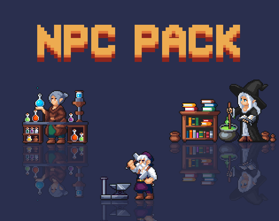 NPC Pack 2D Pixel Art by Mattz Art