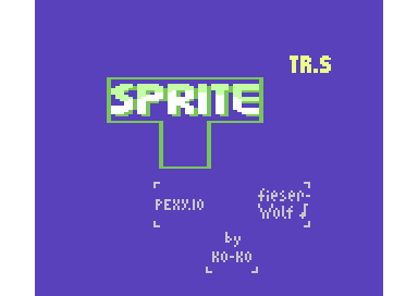 SPRITEtris C64 by Ko-Ko (Kornel Kolma)