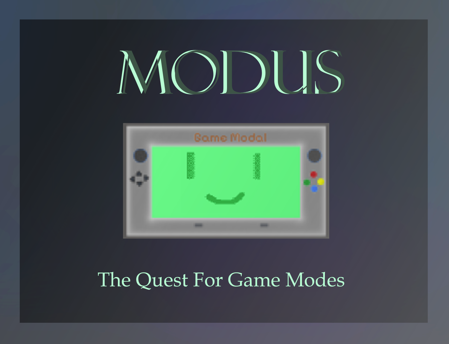Modus - Quest for game modes by VRGWorks