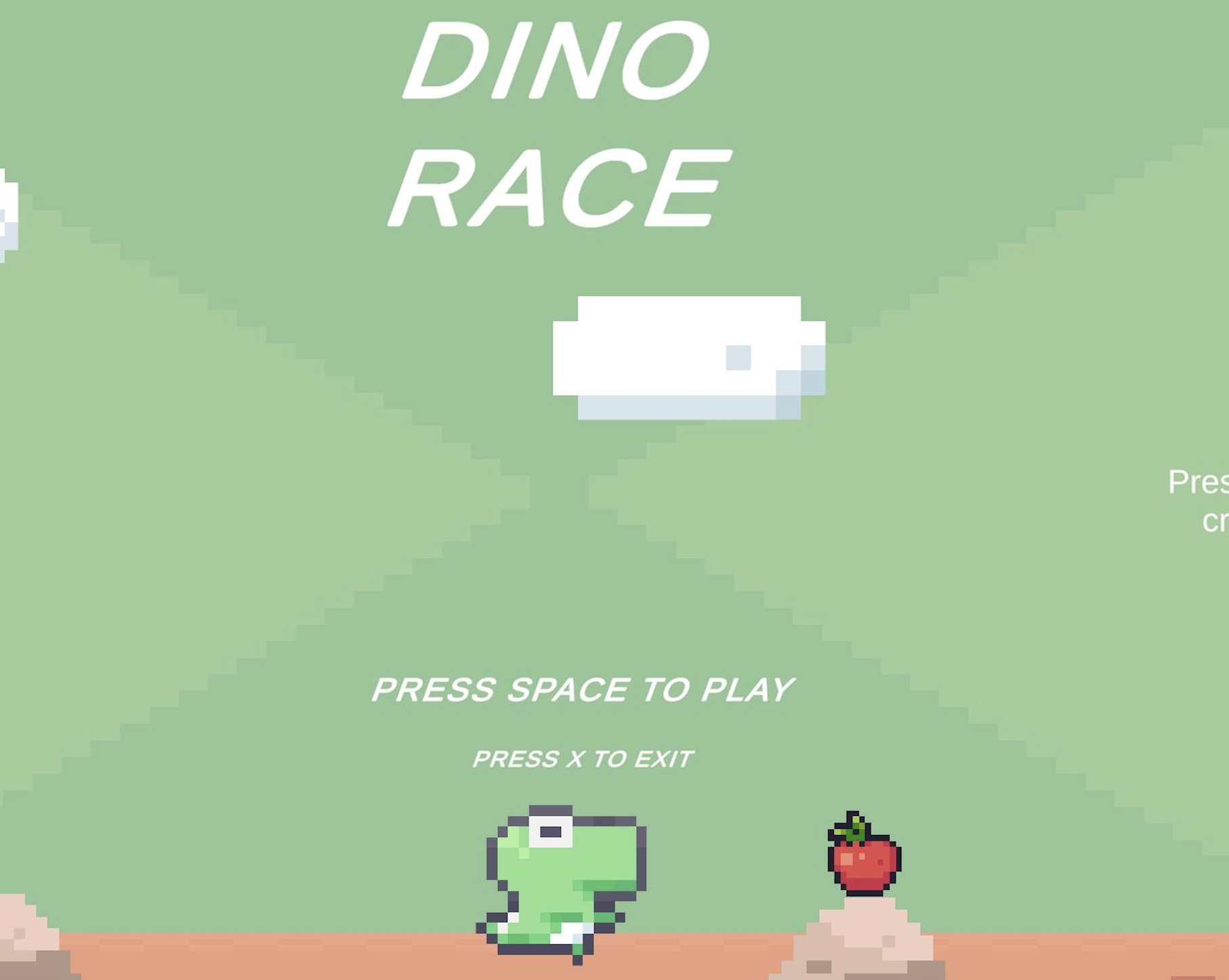 Dino Race by rebelsafoot for York 2300 Endless Runner 2023 - Lab 1 ...