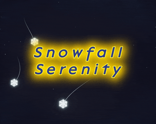 Snowfall Serenity by MiltoByte