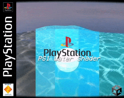 PS1 Retro Water Shader for Unity by halfhuman