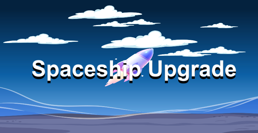 Spaceship Upgrade by Hyewon Kim for DATT 3300 - 2023- Lab 02 - itch.io