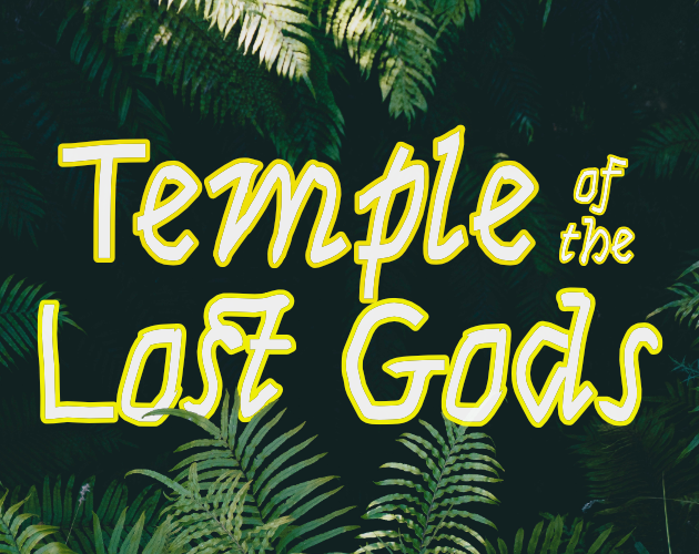 New: Trifold Pamphlet! - Temple of the Lost Gods by R.J. Gillis