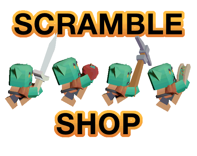 Scramble Shop by Ferhuce, feivmoon