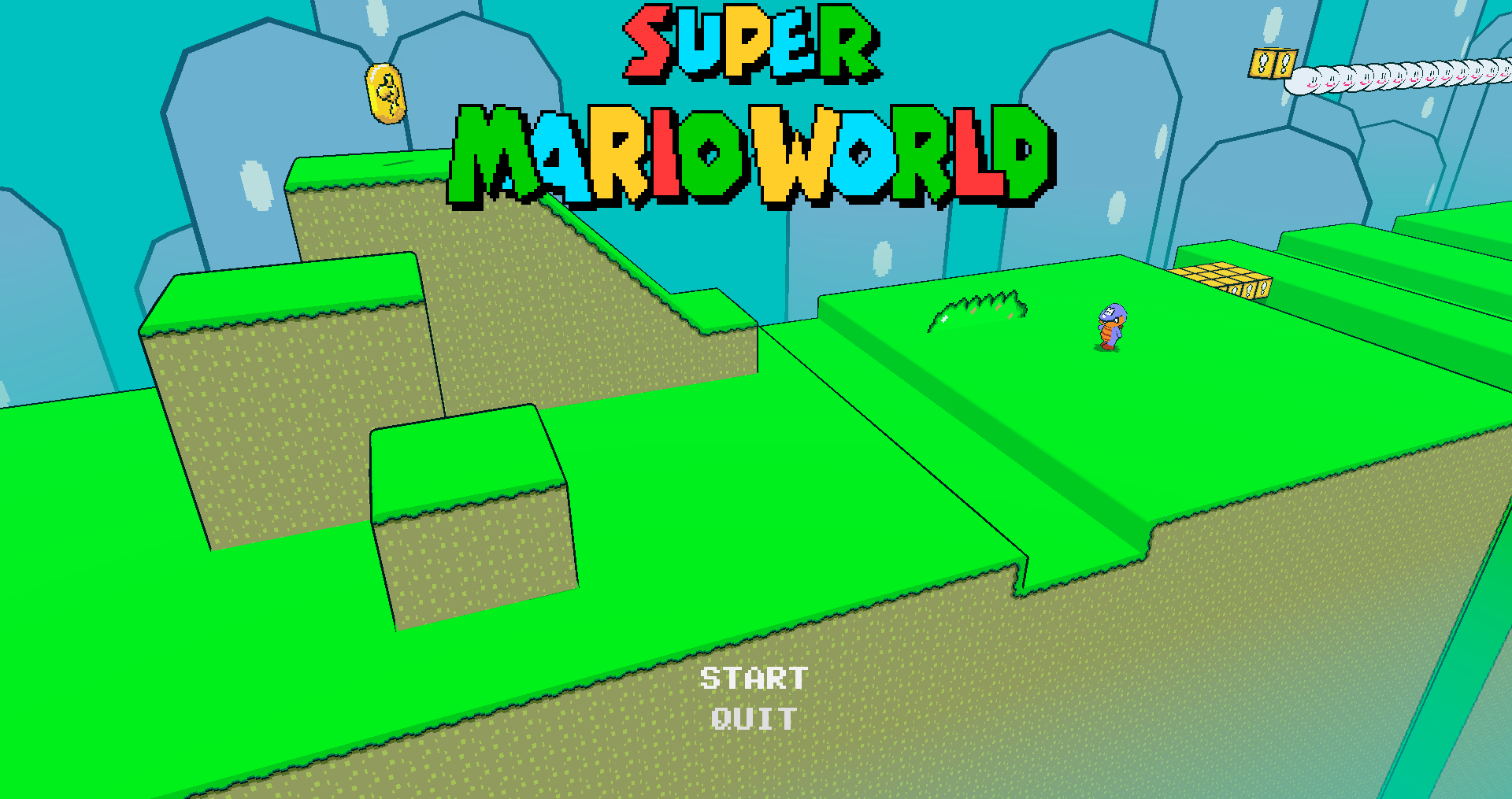 Super Mario World 3D Remake (Demo Project) by LowPolyJack
