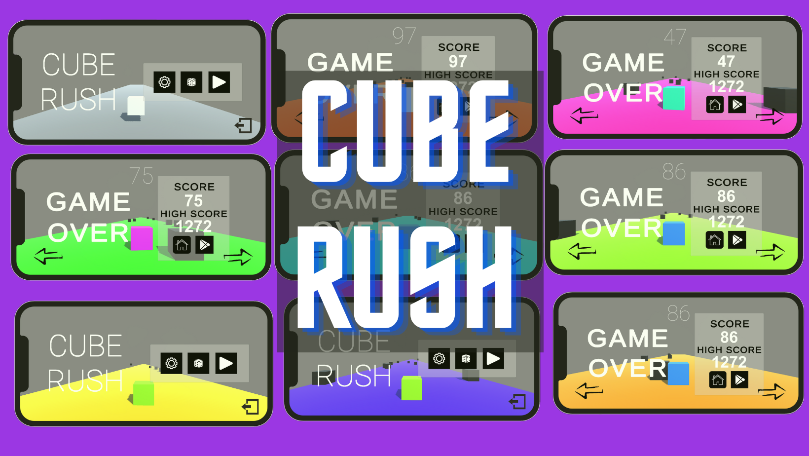CUBE RUSH by Muhammed Hadhil