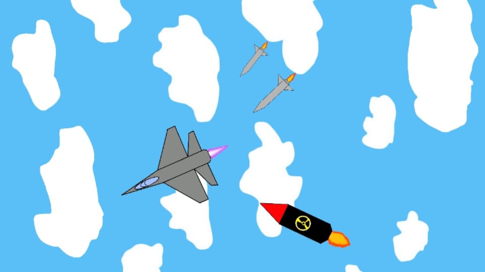 combat airplane by HB gaming