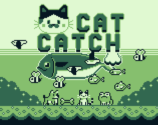 Cat Catch (demo + full game) for Gameboy by n0t4numb3r