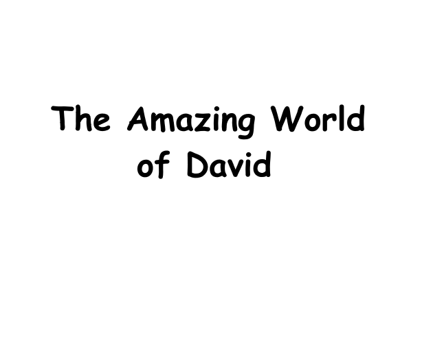 The Amazing World of David by Short Gamers Enterainment
