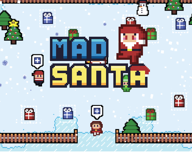 Mad Santa by fuzzmonkey