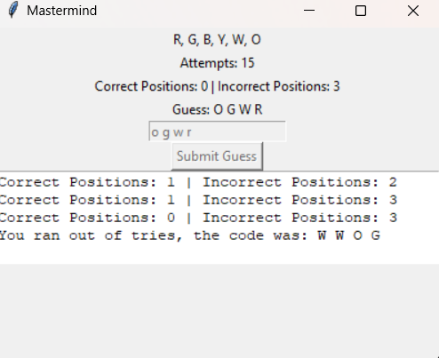 Mastermind by Willisthehy